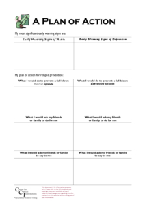 Bipolar Worksheet – 05 – Plan of Action - Identity Consultancy (IC)